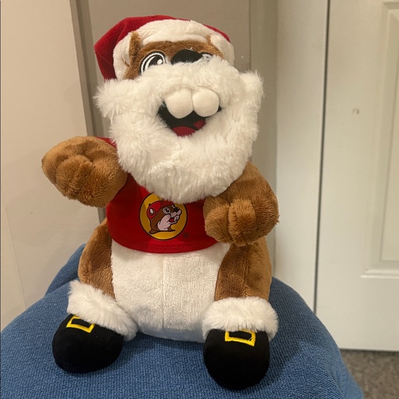 Toys | Santa Buc Ees Beaver Plush Toy With Santa Outfit 1 | Poshmark